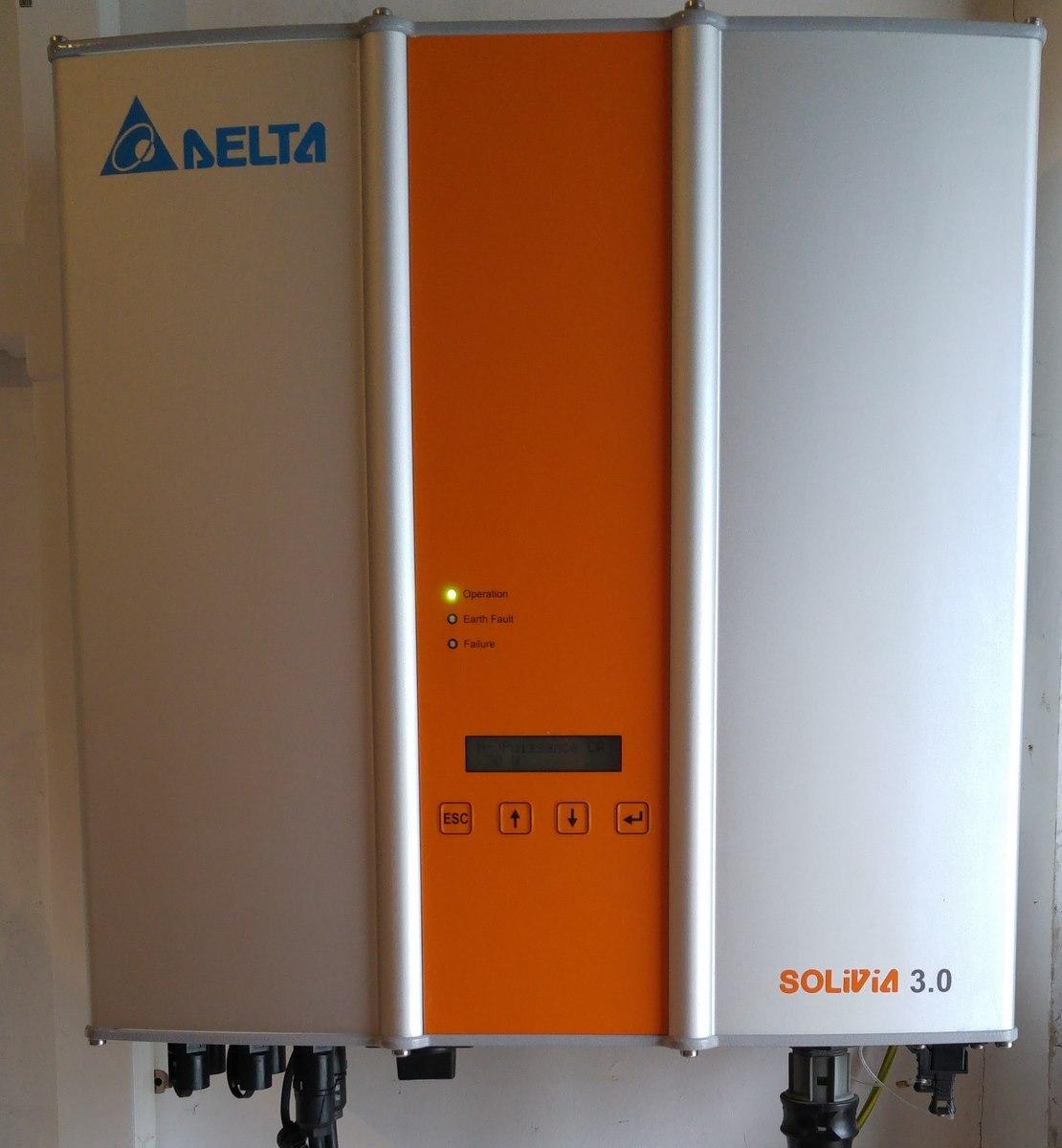 DEPANNAGE ONDULEURS DELTA SOLIVIA | depannage-solaire-photovoltaique